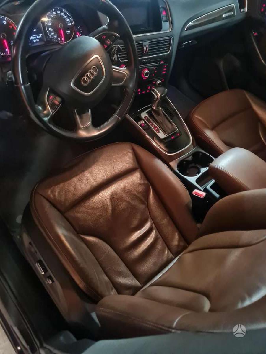 Zils Audi Q5 2014 Viļņa, ar dzinēja tilpumu 1.98 L un nobraukumu 244 tūkst. km par 8850 €, foto 12 vietnē AUTOMOTO.COM.LV