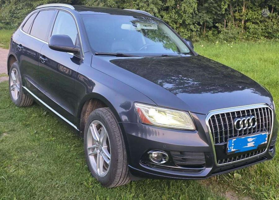 Blue Audi Q5 2014 in Panevezys, with an engine capacity of 3.00 L and mileage of 306 thousand km for 9500 €, photo 1 on AUTOMOTO.COM.LV