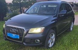 Blue Audi Q5 2014 in Panevezys, with an engine capacity of 3.00 L and mileage of 306 thousand km for 9500 €, photo 3 on AUTOMOTO.COM.LV