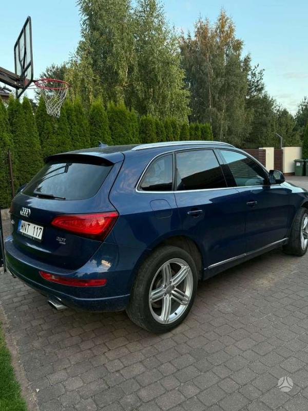 Blue Audi Q5 2014 in Vilnius, with an engine capacity of 1.98 L and mileage of 193 thousand km for 6800 €, photo 4 on AUTOMOTO.COM.LV