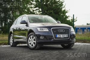 Blue Audi Q5 2014 in Riga, with an engine capacity of 3.00 L and mileage of 357 thousand km for 13490 €, photo 4 on AUTOMOTO.COM.LV