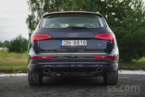 Blue Audi Q5 2014 in Riga, with an engine capacity of 3.00 L and mileage of 357 thousand km for 13490 €, photo 6 on AUTOMOTO.COM.LV