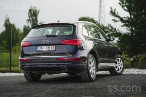 Blue Audi Q5 2014 in Riga, with an engine capacity of 3.00 L and mileage of 357 thousand km for 13490 €, photo 7 on AUTOMOTO.COM.LV