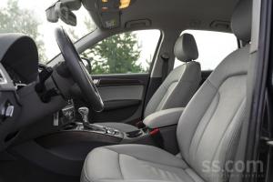 Blue Audi Q5 2014 in Riga, with an engine capacity of 3.00 L and mileage of 357 thousand km for 13490 €, photo 9 on AUTOMOTO.COM.LV