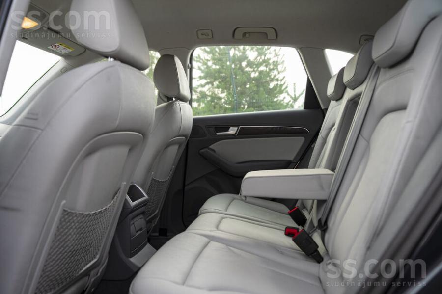 Blue Audi Q5 2014 in Riga, with an engine capacity of 3.00 L and mileage of 357 thousand km for 13490 €, photo 10 on AUTOMOTO.COM.LV