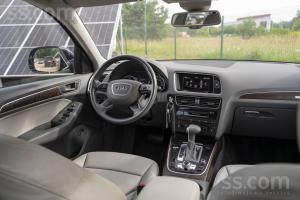 Blue Audi Q5 2014 in Riga, with an engine capacity of 3.00 L and mileage of 357 thousand km for 13490 €, photo 12 on AUTOMOTO.COM.LV