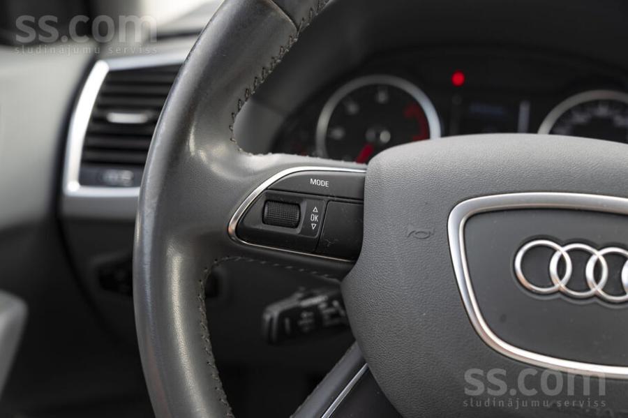 Blue Audi Q5 2014 in Riga, with an engine capacity of 3.00 L and mileage of 357 thousand km for 13490 €, photo 14 on AUTOMOTO.COM.LV