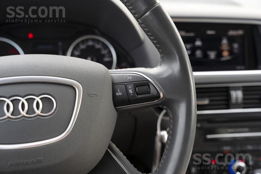 Blue Audi Q5 2014 in Riga, with an engine capacity of 3.00 L and mileage of 357 thousand km for 13490 €, photo 17 on AUTOMOTO.COM.LV