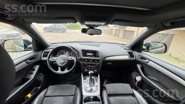 Blue Audi Q5 2014 in Riga, with an engine capacity of 3.00 L and mileage of 346 thousand km for 14300 €, photo 6 on AUTOMOTO.COM.LV
