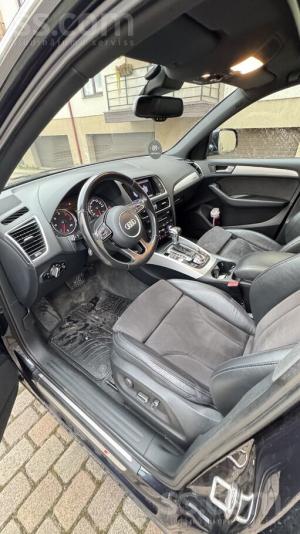 Zils Audi Q5 2014 Rīga, ar dzinēja tilpumu 3.00 L un nobraukumu 346 tūkst. km par 14300 €, foto 8 vietnē AUTOMOTO.COM.LV