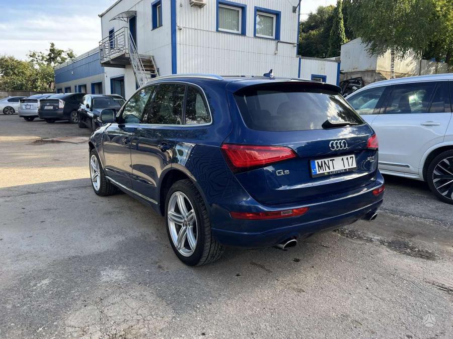 Zils Audi Q5 2014 Kauņa, ar dzinēja tilpumu 1.98 L un nobraukumu 193 tūkst. km par 5900 €, foto 5 vietnē AUTOMOTO.COM.LV