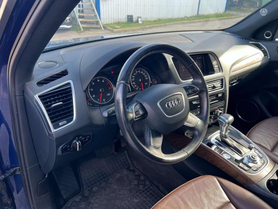 Zils Audi Q5 2014 Kauņa, ar dzinēja tilpumu 1.98 L un nobraukumu 193 tūkst. km par 5900 €, foto 20 vietnē AUTOMOTO.COM.LV
