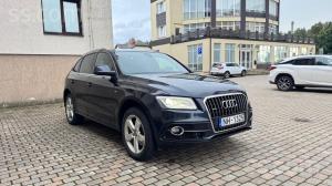 Blue Audi Q5 2014 in Riga, with an engine capacity of 3.00 L and mileage of 347 thousand km for 12450 €, photo  on AUTOMOTO.COM.LV