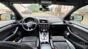 Blue Audi Q5 2014 in Riga, with an engine capacity of 3.00 L and mileage of 347 thousand km for 12450 €, photo 6 on AUTOMOTO.COM.LV
