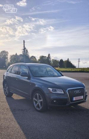 Blue Audi Q5 2014 in Raseiniai, with an engine capacity of 3.00 L and mileage of 202 thousand km for 10000 €, photo 5 on AUTOMOTO.COM.LV