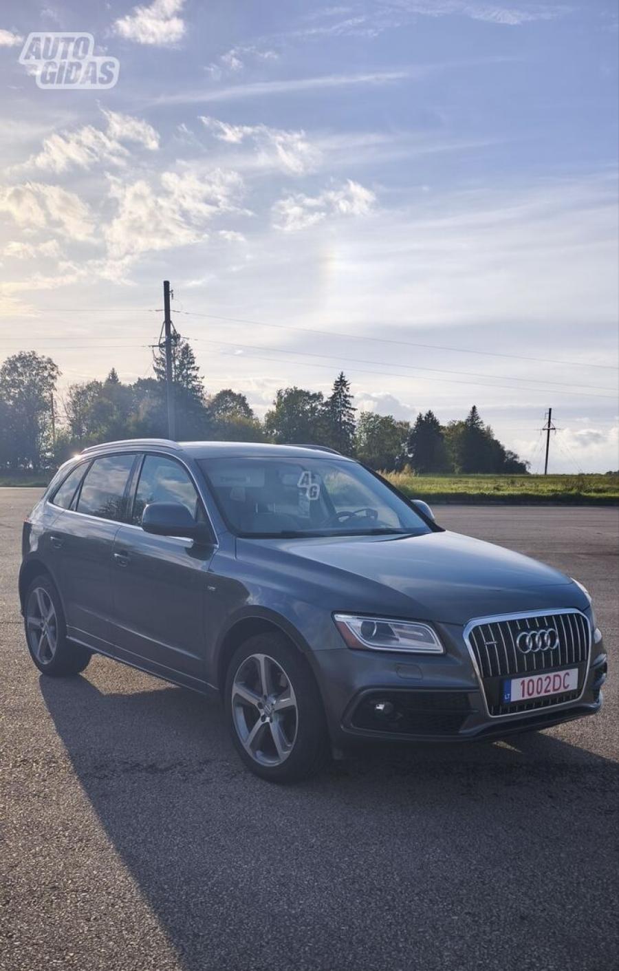 Blue Audi Q5 2014 in Raseiniai, with an engine capacity of 3.00 L and mileage of 202 thousand km for 10000 €, photo 5 on AUTOMOTO.COM.LV
