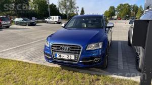 Zils Audi Q5 2015 Rīga, ar dzinēja tilpumu 3.00 L un nobraukumu 204 tūkst. km par 18000 €, foto 1 vietnē AUTOMOTO.COM.LV