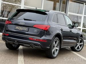 Blue Audi Q5 2015 in Tukums, with an engine capacity of 3.00 L and mileage of 227 thousand km for 14500 €, photo 4 on AUTOMOTO.COM.LV