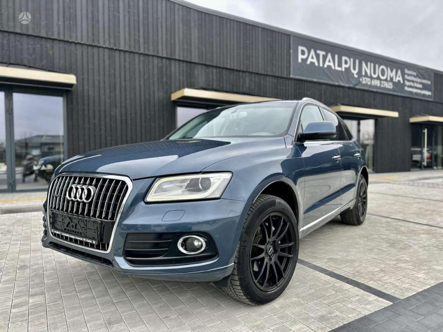Zils Audi Q5 2015 Šauļi, ar dzinēja tilpumu 1.97 L un nobraukumu 215 tūkst. km par 13500 €, foto 2 vietnē AUTOMOTO.COM.LV