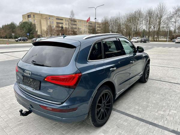 Blue Audi Q5 2015 in Siauliai, with an engine capacity of 1.97 L and mileage of 215 thousand km for 13500 €, photo 9 on AUTOMOTO.COM.LV