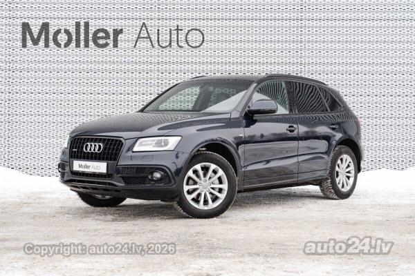 Zils Audi Q5 2015 Rīga, ar dzinēja tilpumu 2.00 L un nobraukumu 207 tūkst. km par 15585 €, foto 1 vietnē AUTOMOTO.COM.LV