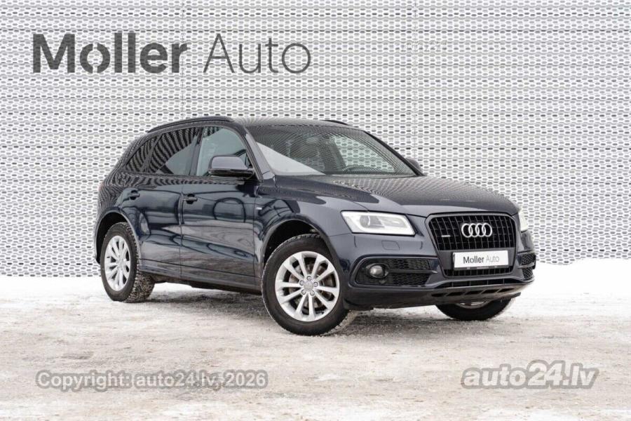 Zils Audi Q5 2015 Rīga, ar dzinēja tilpumu 2.00 L un nobraukumu 207 tūkst. km par 15585 €, foto 3 vietnē AUTOMOTO.COM.LV