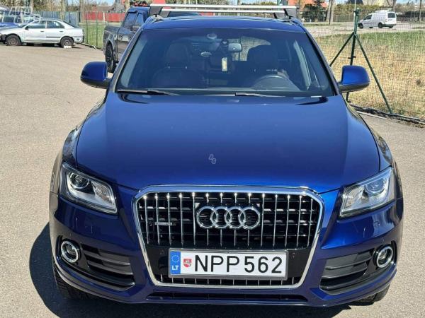 Blue Audi Q5 2015 in Jonava, with an engine capacity of 2.00 L and mileage of 168 thousand km for 10400 €, photo 3 on AUTOMOTO.COM.LV