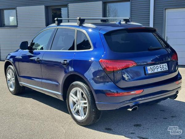 Blue Audi Q5 2015 in Jonava, with an engine capacity of 2.00 L and mileage of 168 thousand km for 10400 €, photo 4 on AUTOMOTO.COM.LV