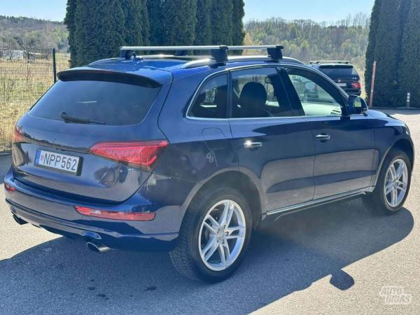Blue Audi Q5 2015 in Jonava, with an engine capacity of 2.00 L and mileage of 168 thousand km for 10400 €, photo 5 on AUTOMOTO.COM.LV