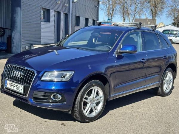 Blue Audi Q5 2015 in Jonava, with an engine capacity of 2.00 L and mileage of 168 thousand km for 9999 €, photo 1 on AUTOMOTO.COM.LV