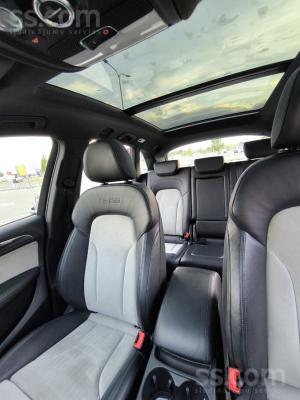 Blue Audi Q5 2015 in Riga, with an engine capacity of 3.00 L and mileage of 177 thousand km for 17300 €, photo 8 on AUTOMOTO.COM.LV
