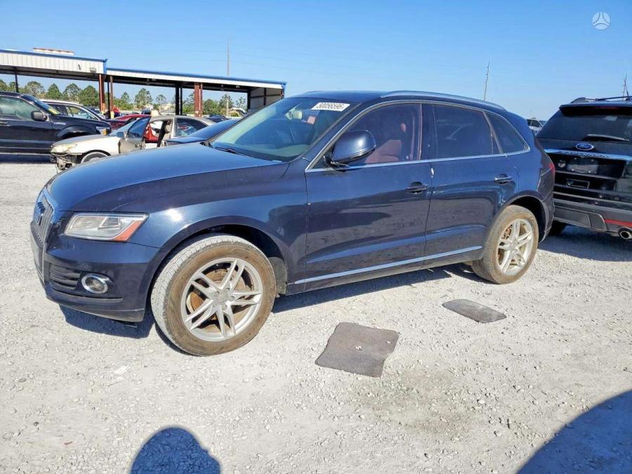 Blue Audi Q5 2015 in Vilnius, with an engine capacity of 1.98 L and mileage of 249 thousand km for 6700 €, photo 7 on AUTOMOTO.COM.LV