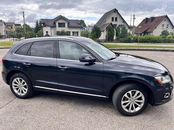 Blue Audi Q5 2015 in Alytus, with an engine capacity of 1.98 L and mileage of 227 thousand km for 10400 €, photo 2 on AUTOMOTO.COM.LV