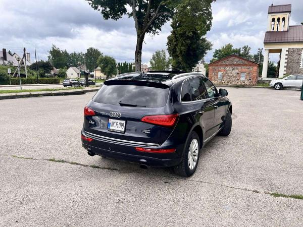 Blue Audi Q5 2015 in Alytus, with an engine capacity of 1.98 L and mileage of 227 thousand km for 10400 €, photo 3 on AUTOMOTO.COM.LV