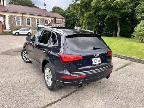 Blue Audi Q5 2015 in Alytus, with an engine capacity of 1.98 L and mileage of 227 thousand km for 10400 €, photo 6 on AUTOMOTO.COM.LV