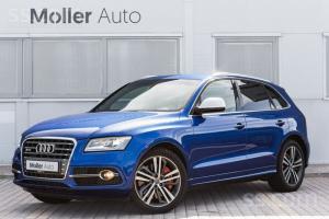 Blue Audi Q5 2015 in Ventspils, with an engine capacity of 3.00 L and mileage of 223 thousand km for 17700 €, photo  on AUTOMOTO.COM.LV
