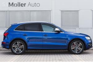 Blue Audi Q5 2015 in Ventspils, with an engine capacity of 3.00 L and mileage of 223 thousand km for 17700 €, photo 7 on AUTOMOTO.COM.LV