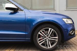 Blue Audi Q5 2015 in Ventspils, with an engine capacity of 3.00 L and mileage of 223 thousand km for 17700 €, photo 10 on AUTOMOTO.COM.LV