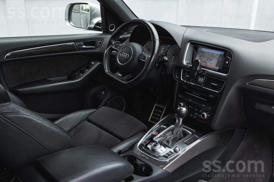 Blue Audi Q5 2015 in Ventspils, with an engine capacity of 3.00 L and mileage of 223 thousand km for 17700 €, photo 17 on AUTOMOTO.COM.LV