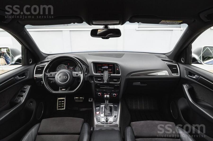Blue Audi Q5 2015 in Ventspils, with an engine capacity of 3.00 L and mileage of 223 thousand km for 17700 €, photo 19 on AUTOMOTO.COM.LV