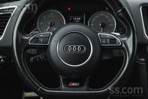 Blue Audi Q5 2015 in Ventspils, with an engine capacity of 3.00 L and mileage of 223 thousand km for 17700 €, photo 20 on AUTOMOTO.COM.LV