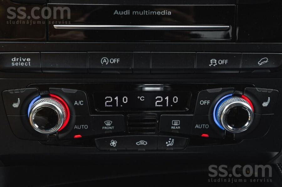 Blue Audi Q5 2015 in Ventspils, with an engine capacity of 3.00 L and mileage of 223 thousand km for 17700 €, photo 31 on AUTOMOTO.COM.LV