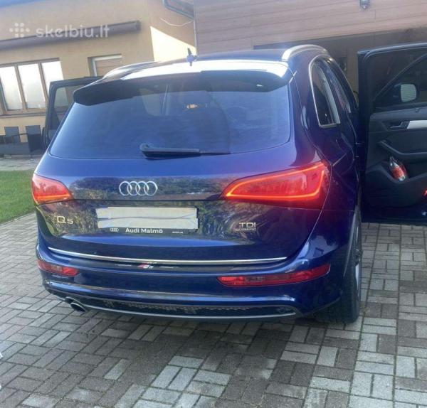 Blue Audi Q5 2015 in Klaipeda, with an engine capacity of 2.00 L and mileage of 142 thousand km for 16500 €, photo 9 on AUTOMOTO.COM.LV