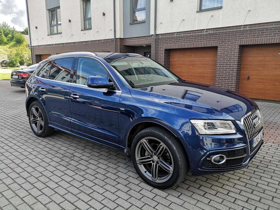 Zils Audi Q5 2015 Klaipėda, ar dzinēja tilpumu 2.00 L un nobraukumu 140 tūkst. km par 16300 €, foto 3 vietnē AUTOMOTO.COM.LV