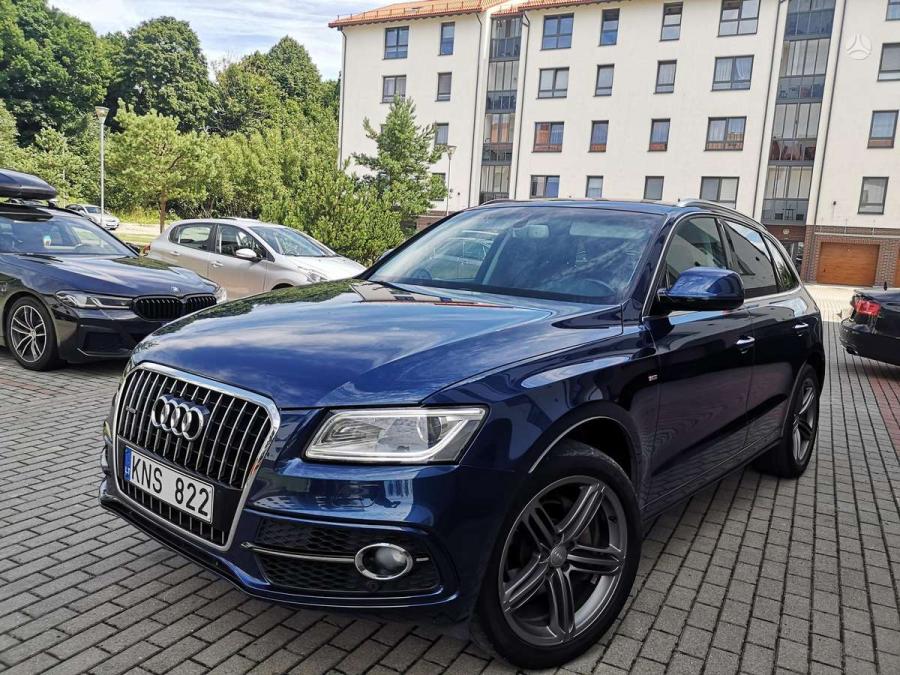 Zils Audi Q5 2015 Klaipėda, ar dzinēja tilpumu 2.00 L un nobraukumu 140 tūkst. km par 16300 €, foto 4 vietnē AUTOMOTO.COM.LV