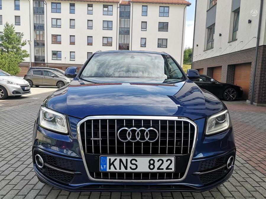 Zils Audi Q5 2015 Klaipėda, ar dzinēja tilpumu 2.00 L un nobraukumu 140 tūkst. km par 16300 €, foto 8 vietnē AUTOMOTO.COM.LV