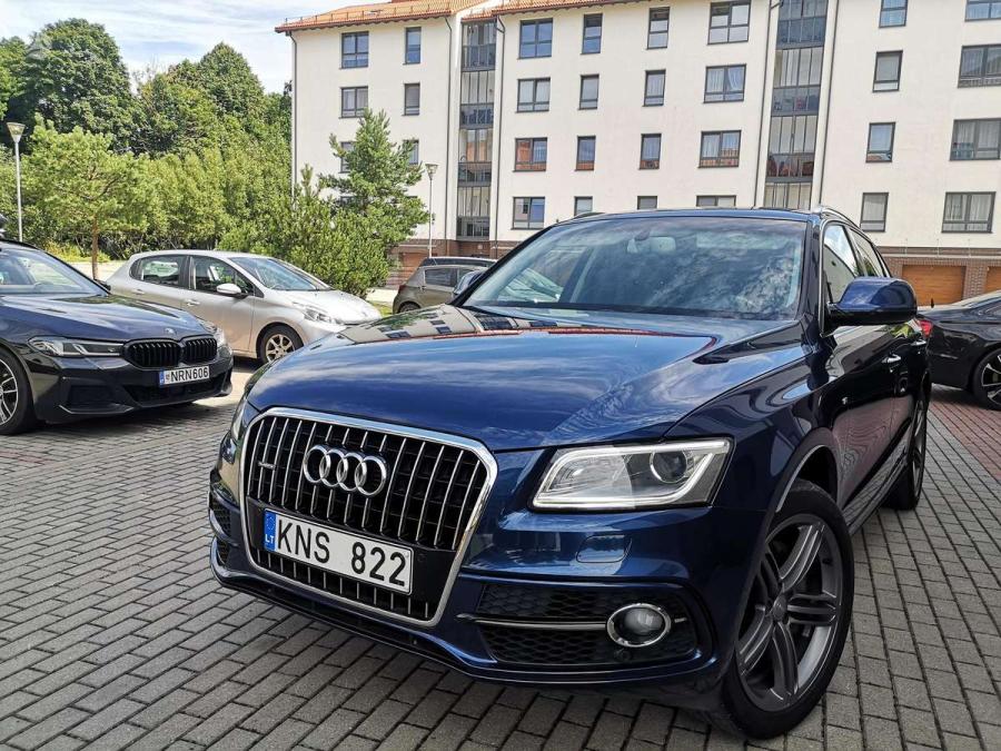 Zils Audi Q5 2015 Klaipėda, ar dzinēja tilpumu 2.00 L un nobraukumu 140 tūkst. km par 16300 €, foto 10 vietnē AUTOMOTO.COM.LV