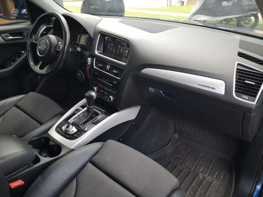 Zils Audi Q5 2015 Klaipėda, ar dzinēja tilpumu 2.00 L un nobraukumu 140 tūkst. km par 16300 €, foto 24 vietnē AUTOMOTO.COM.LV