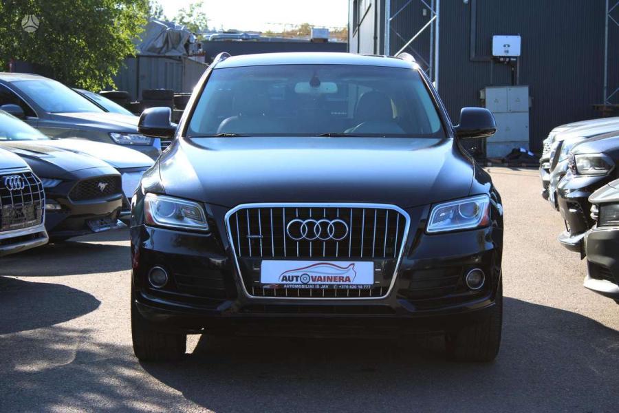 Blue Audi Q5 2015 in Vilnius, with an engine capacity of 1.98 L and mileage of 249 thousand km for 6999 €, photo 3 on AUTOMOTO.COM.LV