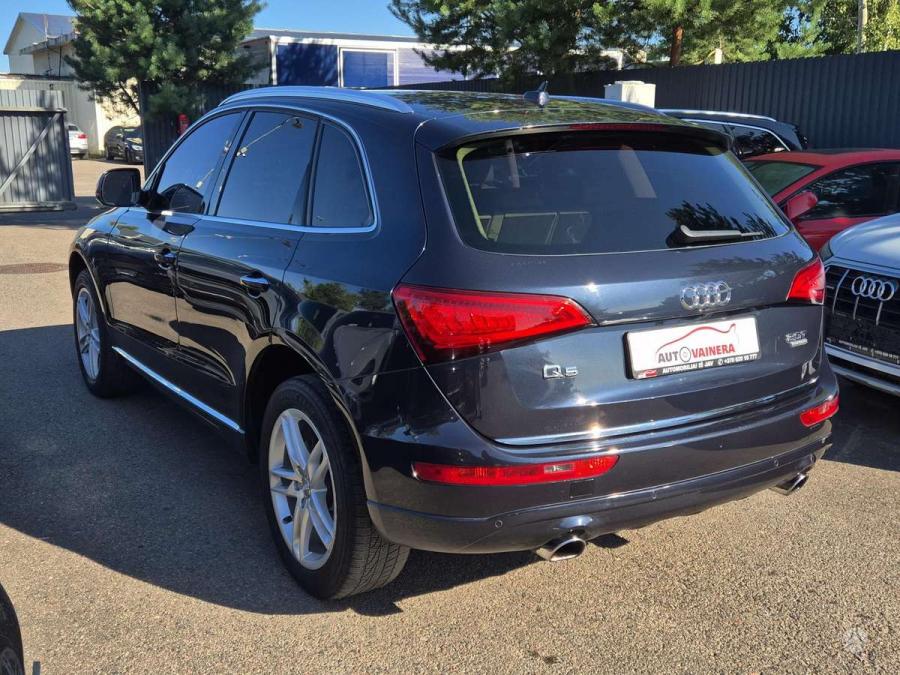 Blue Audi Q5 2015 in Vilnius, with an engine capacity of 1.98 L and mileage of 249 thousand km for 6999 €, photo 5 on AUTOMOTO.COM.LV
